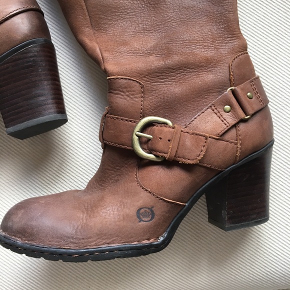 Born | Shoes | Born Boot Brown Leather Like New | Poshmark